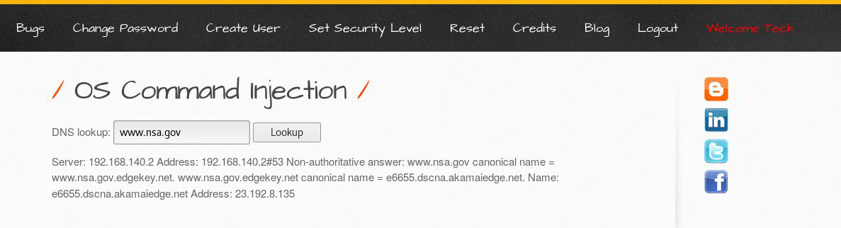 OS Command Injection · Teck_k2